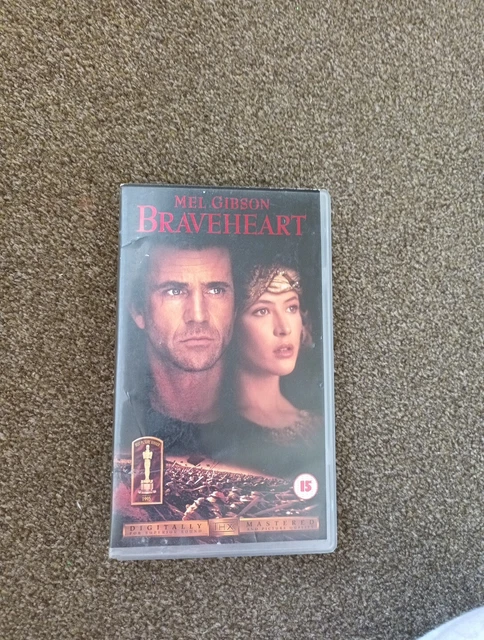 BRAVEHEART, MEL GIBSON, PAL VHS Video Tape £4.00 - PicClick UK