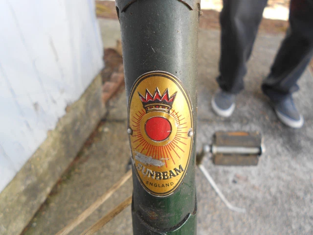 RARE VINTAGE SUNBEAM Bicycle Late 1950's Made in England-Located in NYC ...