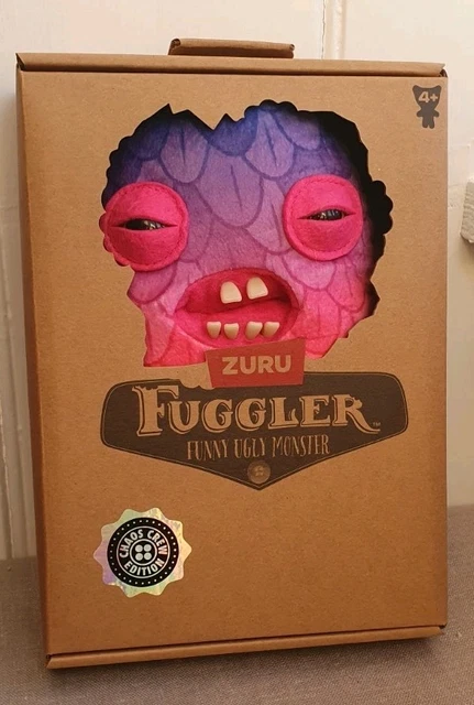 FUGGLER CHAOS CREW Edition Cod Father Plush #152 Fish Scales Funny Ugly ...