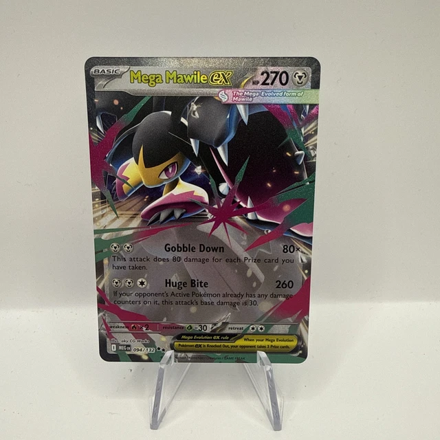 POKEMON TCG MEGA Mawile EX 094/132 Mega Evolution Mint £5.99 - PicClick UK