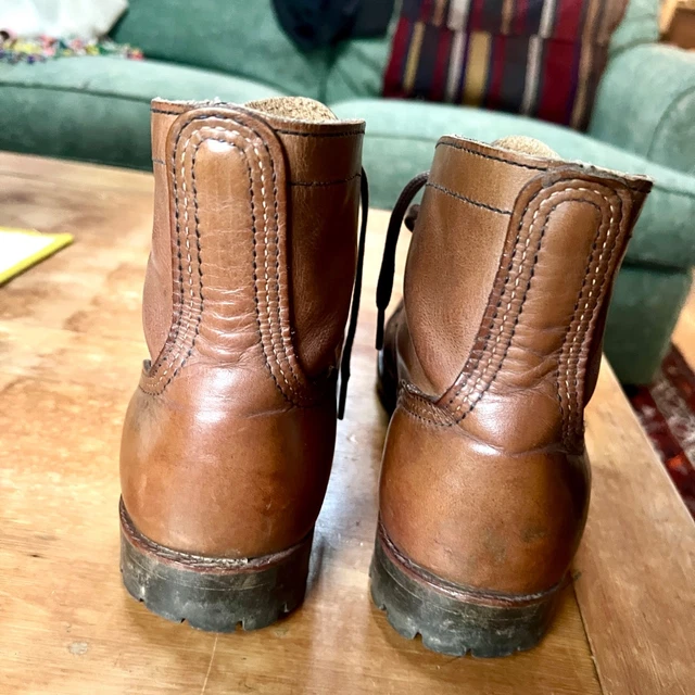 RED WING BROGUE Ranger #8128 Velva Retan leather Size UK 7.5 £156.70 ...