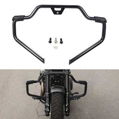 MUSTACHE ENGINE GUARD Crash Bar For Harley Softail Street Bob FXBB 2018 ...