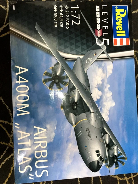 1:72 REVELL 03929 AIRBUS A400M ATLAS Bundes Luftwaffe, transporteur ...