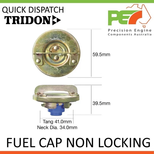TRIDON FUEL CAP Non Locking For Daihatsu Feroza F300, F310 1.6L HDE 4 ...