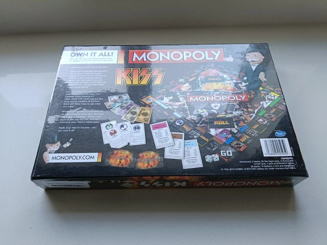 HASBRO KISS ROCK Band Monopoly Board Game £16.15 - PicClick UK