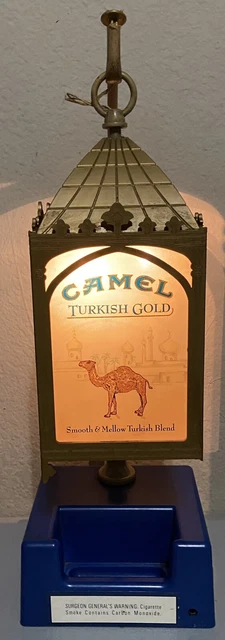 VINTAGE CAMEL CIGARETTES Turkish Blends Motion Display Light Bar Sign ...