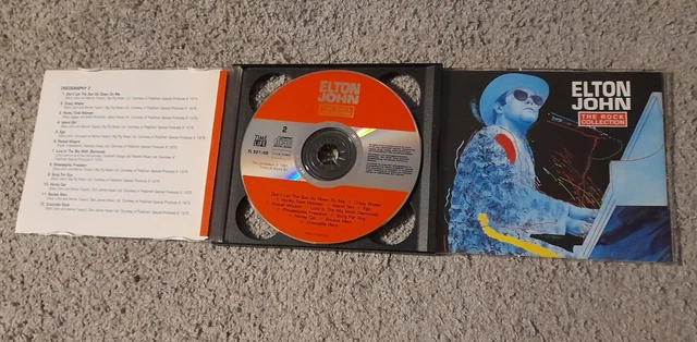 ELTON JOHN: THE Rock Collection - Doppel-CD 1991, Time-Life. 24 Tracks ...