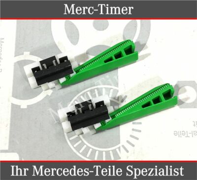 2X ORIGINAL MOUNTING Clips Mercedes W124 Roof Bars Clamp Rear Clips £15 ...