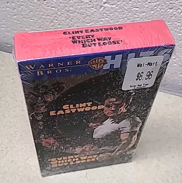 EVERY WHICH WAY But Loose VHS 1998 Warner Bros Clint Eastwood NEW ...