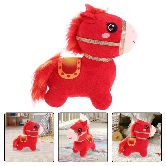 2026 YEAR TABLE Blessing Ornament Chinese Zodiac Horse Doll Cartoon ...