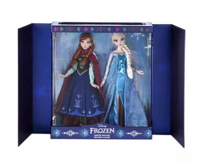 DISNEY FROZEN ELSA and Anna 10th Anniversary Limited Edition Doll ...