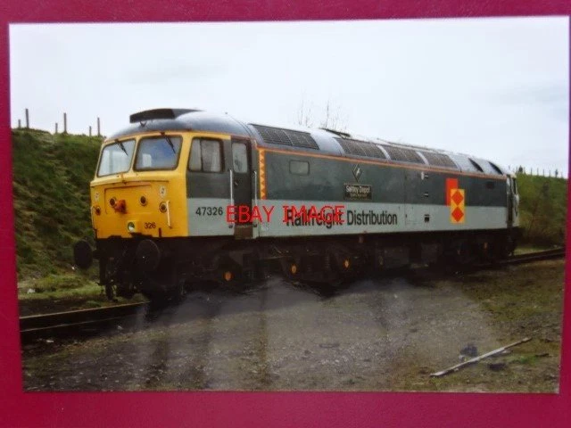 PHOTO BR Class 47 Loco No 47326 £1.85 - PicClick UK
