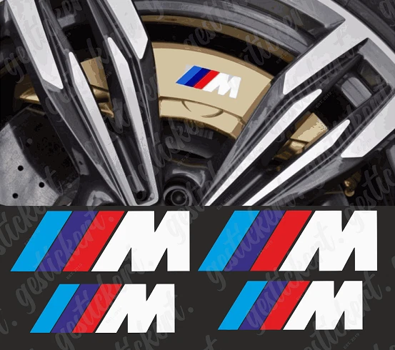 1 SET M caliper sticker for BMW sticker decal M3 M4 M5 tuning ...