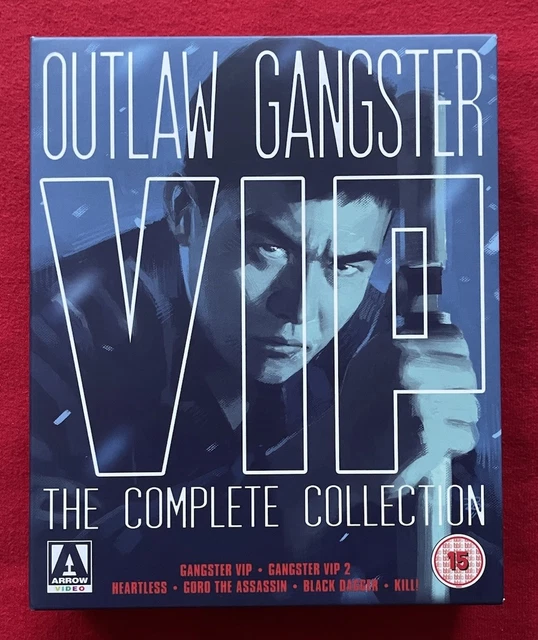 COMPLETE OUTLAW GANGSTER VIP Collection Limited Edition Arrow Bluray ...