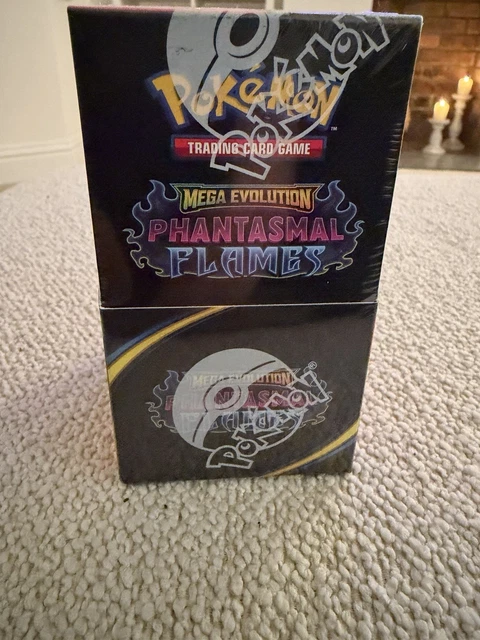 POKEMON TCG MEGA Evolution Phantasmal Half Booster Box SEALED (18 Packs ...