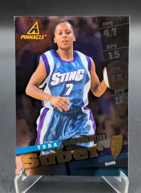 1998 PINNACLE WNBA Tora Suber "Court Collection" #15 EUR 8,87 - PicClick FR