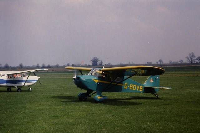 1978 ORIGINAL 35MM colour slide of Piper PA-17 Vagabond G-BDVB EUR 1,71 ...
