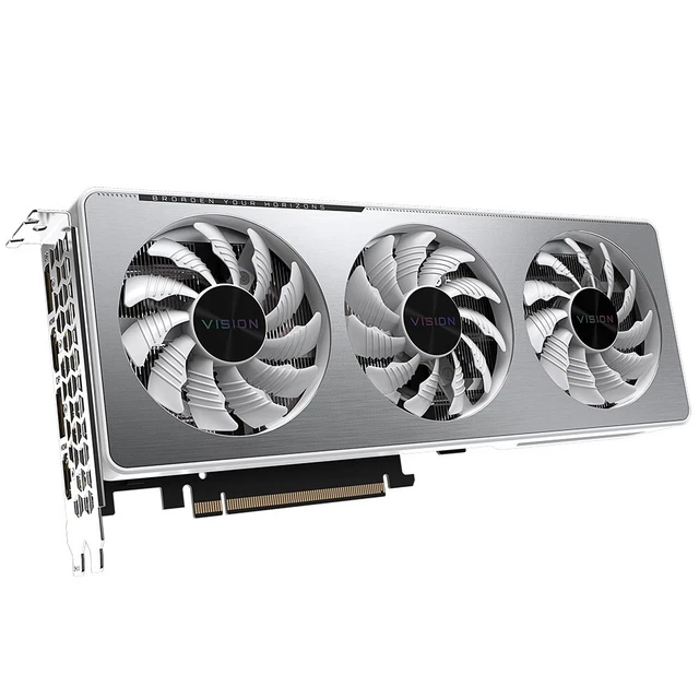 GIGABYTE NVIDIA GEFORCE RTX 3060 VISION OC 12GB GDDR6 Gaming Graphics ...