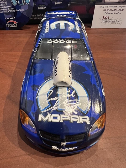 2006 RICHIE STEVENS Jr. MOPAR Dodge Stratus signé JSA 1:24 NHRA Pro ...