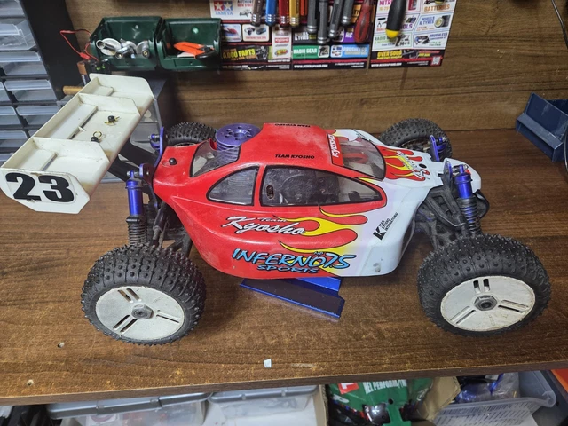 KYOSHO INFERNO RC Car Nitro £208.70 - PicClick UK