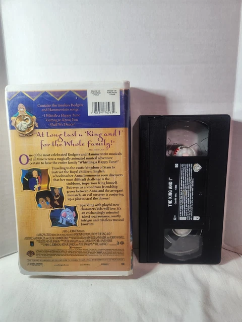 THE KING AND I 1999 VHS Clamshell Animated £7.15 - PicClick UK