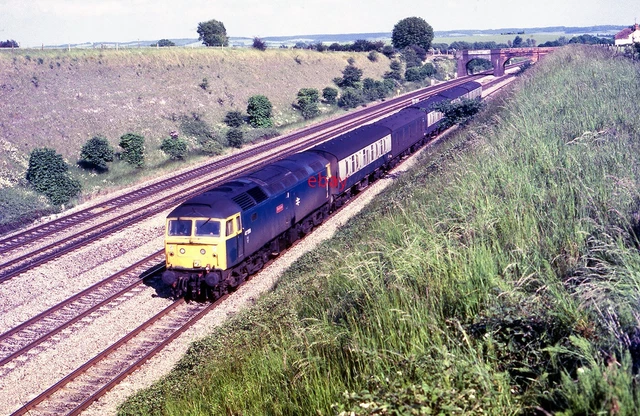 ORIGINAL 35MM SLIDE BR Class 47 no.47558 at South Moreton +rights for use £3.83 - PicClick UK