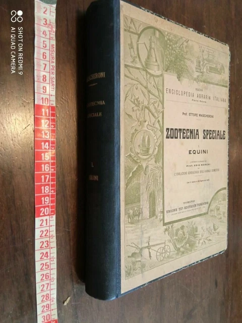 LIBRO: ETTORE MASCHERONI Nuova Enciclopedia Agraria Italiana E ...