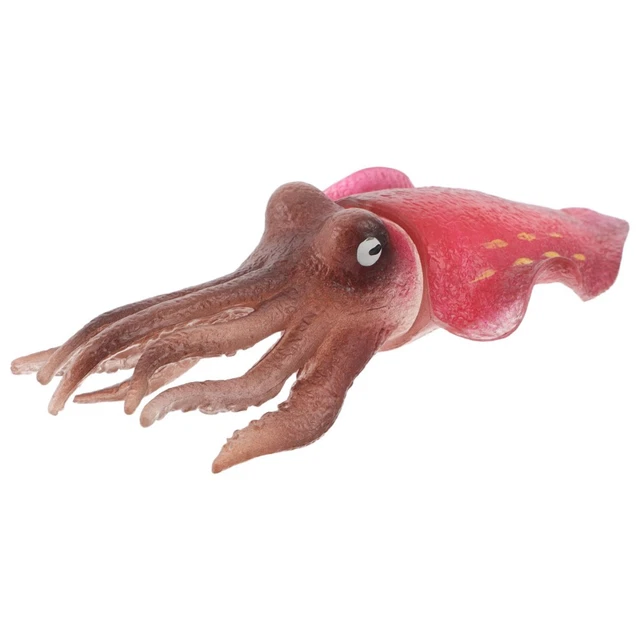 SQUID TOY ANIMAL Figurines Realistic Simulation Figures Ocean Action ...