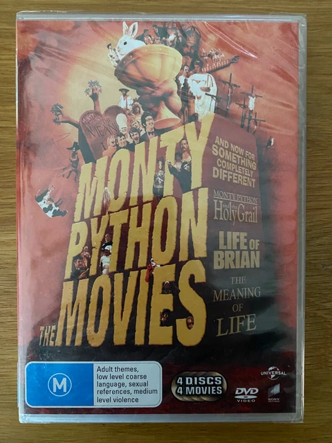 MONTY PYTHON: THE Holy Grail / Life Of Brian / The Meaning Of Life DVD ...