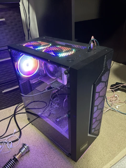 MXZ GAMING PC Desktop Computer, AMD Ryzen 5 5600G,500GB NVME,16GB DDR4 ...