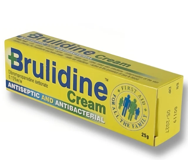 BRULIDINE ANTISEPTIC AND Antibacterial Cream - 25g £6.29 - PicClick UK