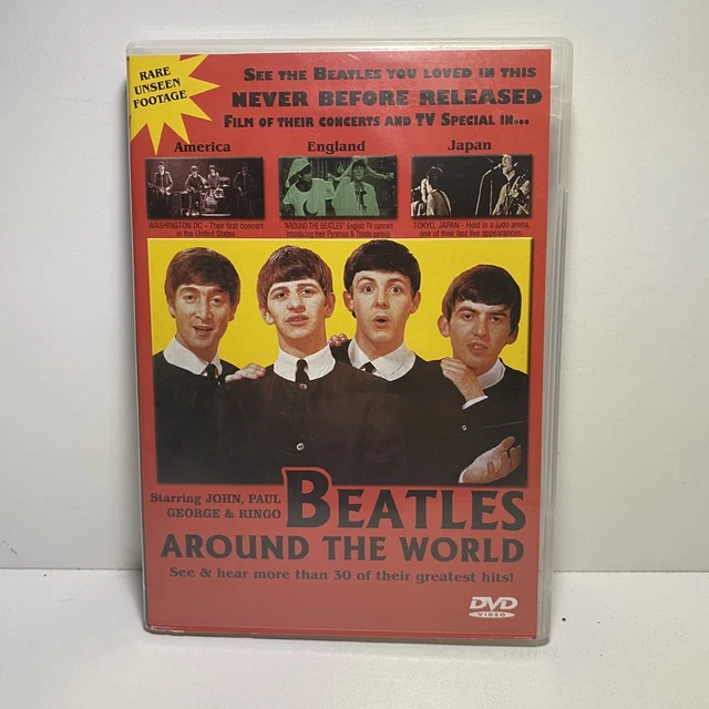 BEATLES : AROUND The World - DVD All Region R0 - VGC + Free Post $6.64 - PicClick AU