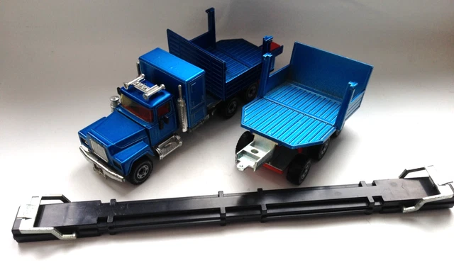 SIKU 4013 - Mack Truck LKW - Schwertransporter - Brückentransporter ...