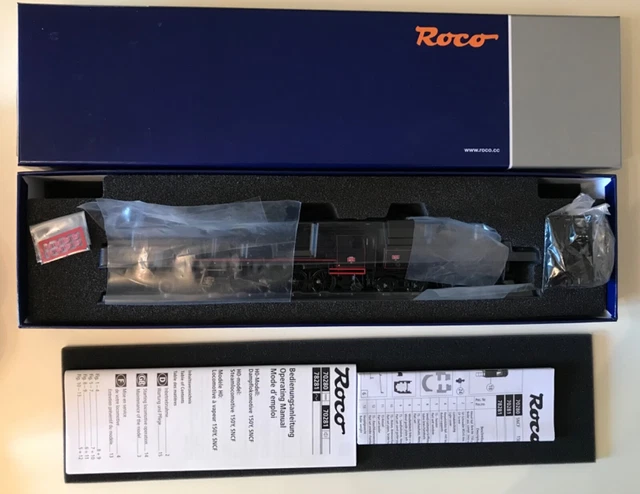 ROCO LOCOMOTIVE VAPEUR neuve 150 Y 3 Réf 70280 prise décodeur EUR 209 ...