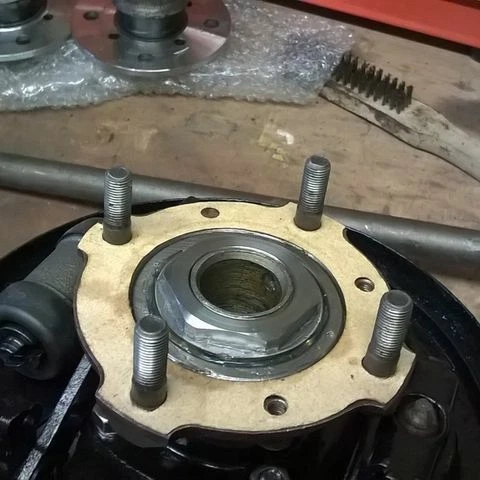 MORRIS MINOR/ MG MIDGET/ Riley RME, REAR AXLE HUB BEARING NUT SPANNER 1 ...