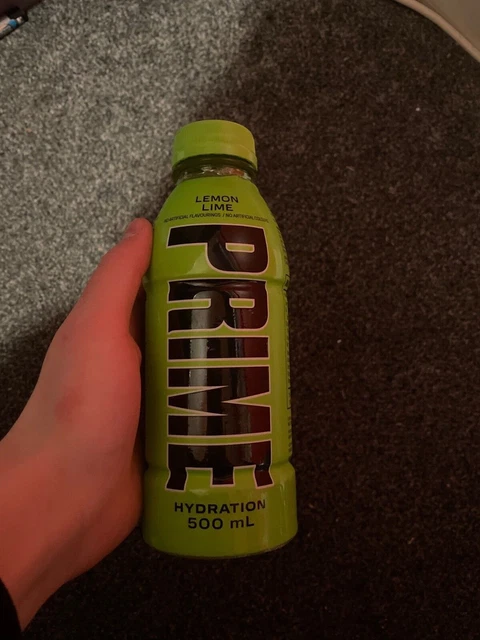 PRIME HYDRATION ENERGY Drink - lemon+lime 500ml £5.25 - PicClick UK