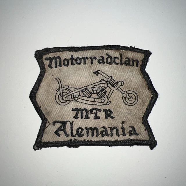 MC PATCH AUFNÄHER Kutte Motorcycle Club Mf Patches Vest Bones Hells ...