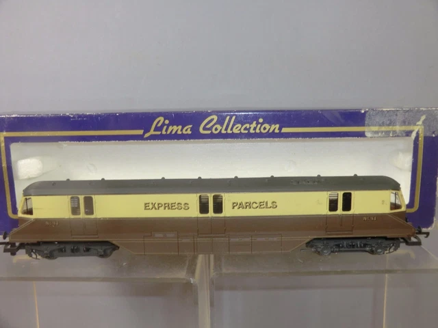 LIMA No.2051 GWR EXPRESS PARCELS RAILCAR BROWN & CREAM LIVERY VN MIB £ ...