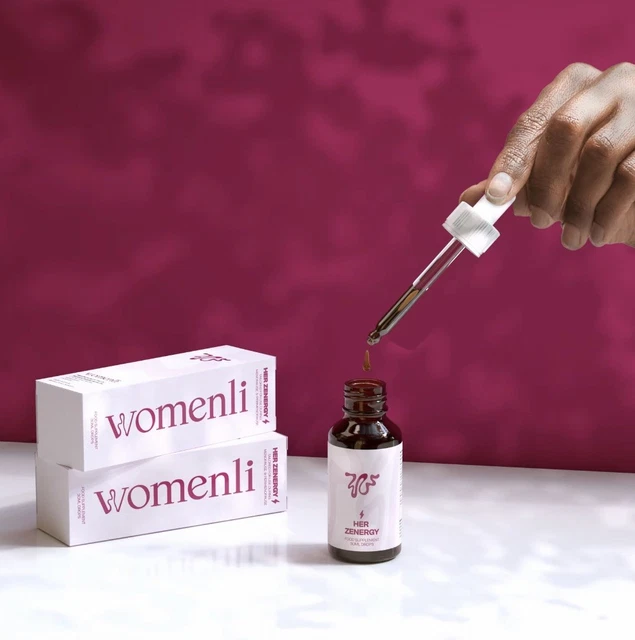 WOMENLI HER ZENERGY Drops Support for Peri/Menopause Relief MoodSupport ...