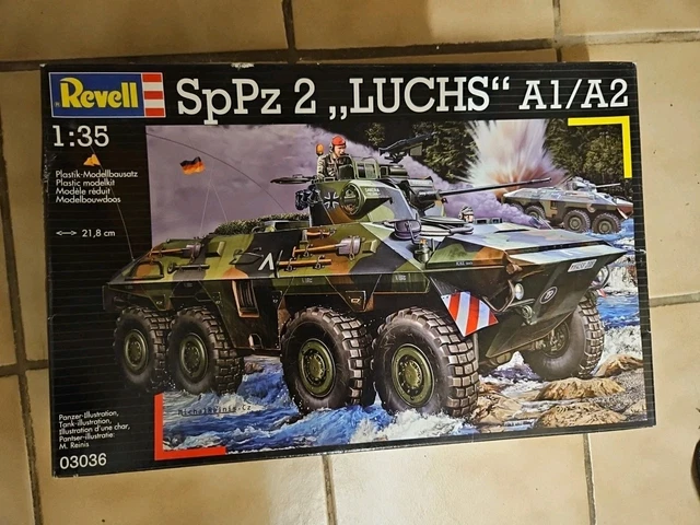 1:35 MODELLBAUSATZ REVELL 03036 SpPZ 2 Luchs A1/A2 OVP EUR 25,00 ...