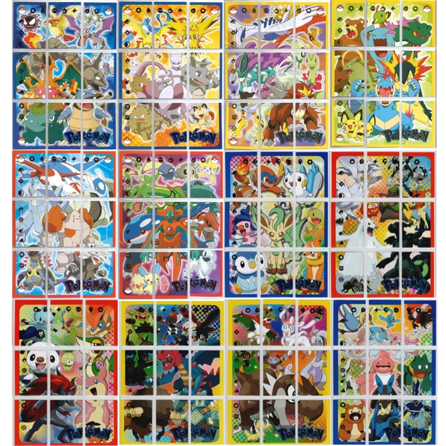 CARD POKEMON POKEDEX PUZZLE EF - Full Set 108/108 2022/23 PERU TCG ...