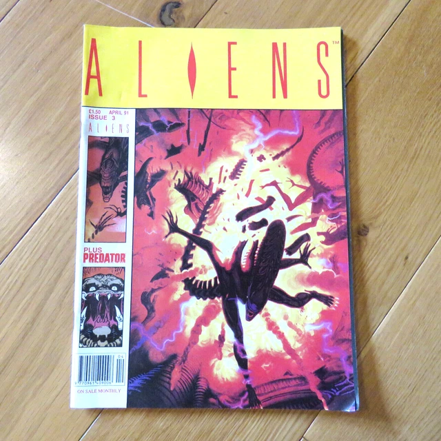 VINTAGE MAGAZINE: ALIENS # 3 Trident Comics April 1991 £7.99 - PicClick UK