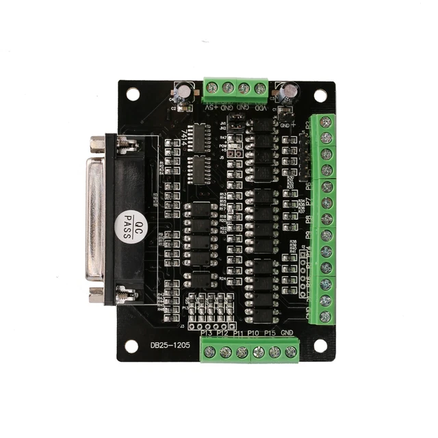 Breakout Board 6axis Interface Adapter Milling Stepper Motor Mach3 Cnc Kit Eur 17 00 Picclick De