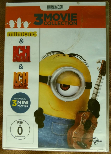 MINIONS · 3 Movie Collection · DVD Video · FSK 0 · Neu + OVP EUR 8,95 ...