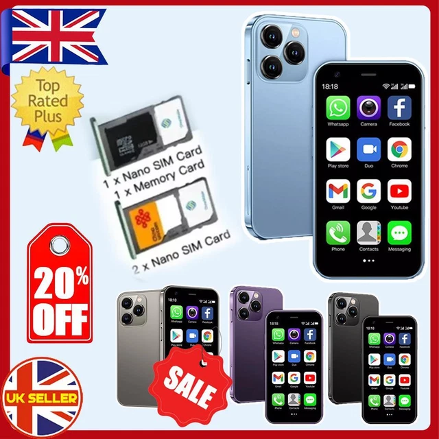 NEW MINI SMARTPHONE, 2024 the World'S Smallest Cell Phone 3.0 Inch ...