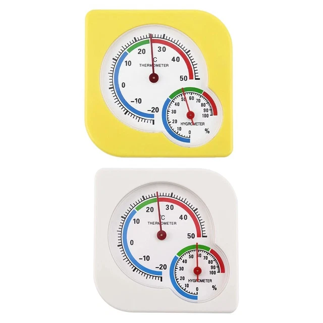 RELIABLE ANALOG THERMO Hygrometer Measure Temperature and Humidity ...