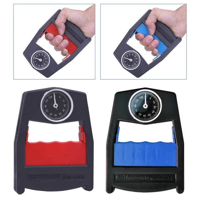 HAND DYNAMOMETER HAND Meter Enhanced Muscles 130kg/287lbs £9.60 ...