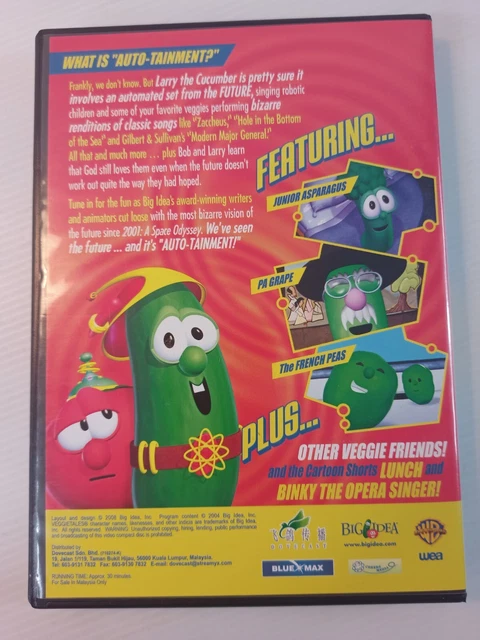 2X VEGGIETALES : The Wonderful World of Auto-tainment! An Easter Carol ...