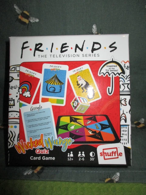 FRIENDS THE TELEVISION SERIES QUIZ CARD GAME NEW fab gift £4.99 ...