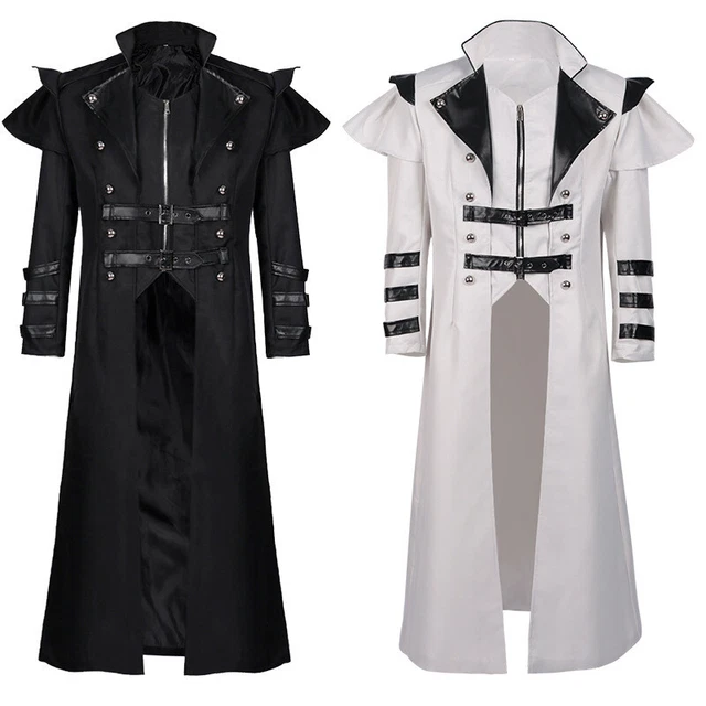 MEDIEVAL PUNK BANQUET Trench Coat Outfits Costume Cosplay Halloween EUR ...